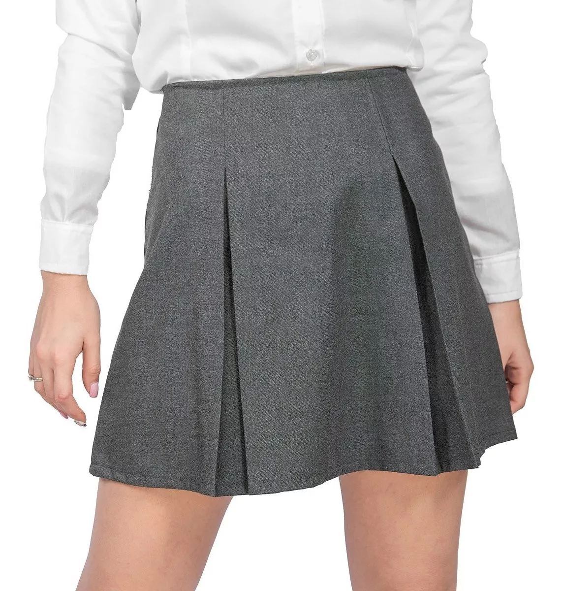 POLLERA GRIS COLEGIAL – Triax